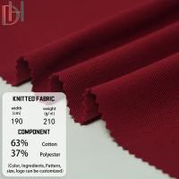 China Cotton Polyester Pique Knit Fabric for Hoodies & Casual Suits Wholesale for sale