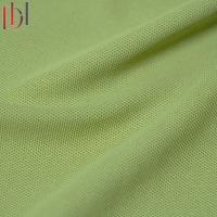 China High End Garment Cotton Pique Knit Fabric For Loose Silhouette Designs for sale