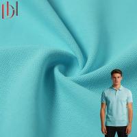 China Fabric Factory Sale Comfort Cotton Pique Knit Fabric for Leisure Sport‑Style Outfits T-shirt for sale