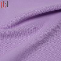 China Casual Polo Base Cotton Pique Knit Fabric For Independent Clothing Brands for sale