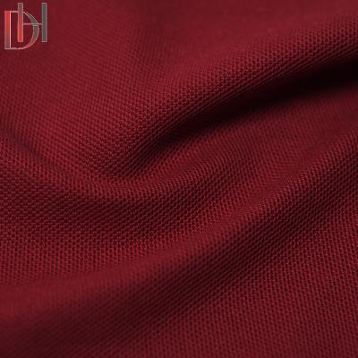 China 63% Cotton 37% Polyester Durable Pique Knit Fabric for Spring Autumn Casual Tops Clothing Material for sale