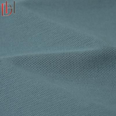 China Soft Pique Knit Fabric Cotton Poly Blended for Daily Casual Wear Garment Fabric Bulk Supply for sale
