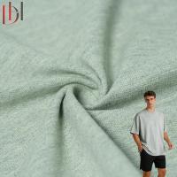 China Cotton Spandex Blended Pique Knit Fabric for Gym‑Casual Hybrid Polo Apparel Production for sale