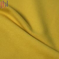 China Stretch Cotton Pique Knit Fabric for Tailored‑Look Casual Polo Garment Fabric for sale