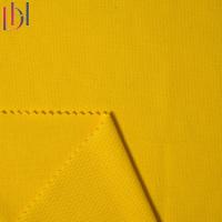 China Soft Elastic Pique Knit Fabric for Minimalist Style Stretch Polo Tops Supply for sale