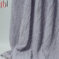 China 96% Polyester 4% Spandex Loopless Cloud Fleece Knitted Fabric For Warm Fashion Scarf for sale