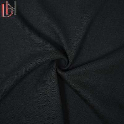 China 240gsm 100% Cotton Knitted Fabric 190cm Good Drape for Fashionable Casual Outfits for sale