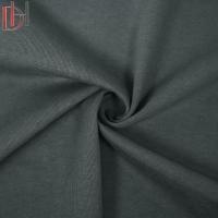 China Solid Plain 100% Cotton Knit Fabric Custom Pantone Color for Brand Collection for sale