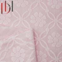 China Hot Sale Wrinkle Resistant Floral Jacquard Knit Fabric Easy Care For Fashion Skirts And Blouses for sale