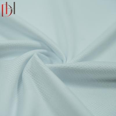 China Cool Touch 100% Polyester Jacquard Mesh Knit Fabric For Summer Sports T Shirts And Tops for sale
