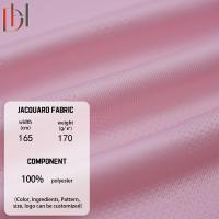 China Factory Supply Hot Sale 100% Polyester Knit Jacquard Fabric For Premium Sportswear for sale