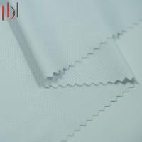 China 100% Polyester 170GSM Low MOQ Jacquard Mesh Knit Fabric Custom Color For New Sportswear Brand Trial for sale