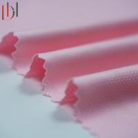 China Breathable Jacquard Polyester Knit Fabric With Fine Texture For Active Apparel for sale