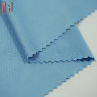 China Stable Fit 170GSM Polyester Knit Jacquard Mesh Fabric Low Shrinkage For Athletic Apparel Production for sale