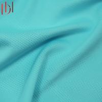 China Breathable 100 Polyester Jacquard Mesh Fabric Quick Dry For Sports Jersey for sale