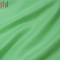 China Soft Lightweight 100% Polyester Mesh Knit Fabric For Kids School Sports Uniforms for sale
