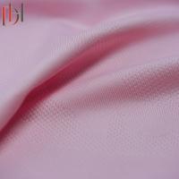China Breathable Jacquard Polyester Knit Fabric With Fine Texture For Active Apparel for sale