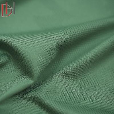China Multi Purpose Polyester Jacquard Mesh Knit Fabric For Sportswear And Event Uniforms for sale