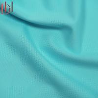 China Breathable 100 Polyester Jacquard Mesh Fabric Quick Dry For Sports Jersey for sale