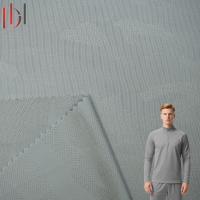 China Durable Light 170GSM 165CM 100% Polyester Jacquard Knit Fabric For Leisure Sport Tops for sale