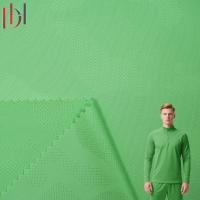 China Soft Lightweight 100% Polyester Mesh Knit Fabric For Kids School Sports Uniforms for sale