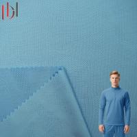 China Stable Fit 170GSM Polyester Knit Jacquard Mesh Fabric Low Shrinkage For Athletic Apparel Production for sale
