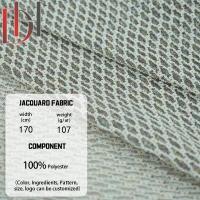 China Lightweight Glitter Jacquard Mesh Knit Fabric For Women Fashion Dress for sale