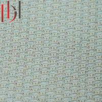 China Lightweight Glitter Jacquard Mesh Knit Fabric For Women Fashion Dress for sale