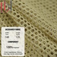 China Breathable Diamond Jacquard Mesh Knit Fabric For Resort And Beach Women Apparel for sale