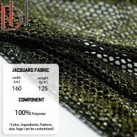 China Modern Hollow Jacquard Mesh Fabric For Independent Designer Clothing for sale