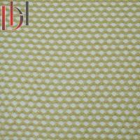 China Breathable Diamond Jacquard Mesh Knit Fabric For Resort And Beach Women Apparel for sale