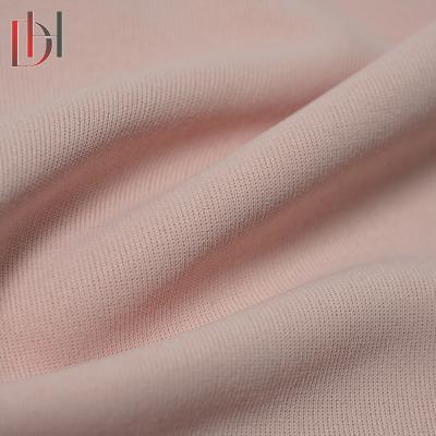 China Wholesale Stable Structure Interlock Knit Fabric 100% Polyester 260gsm Knit Fabric 190cm Width for sale