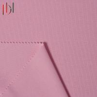 China Soft Reversible Interlock Knit Fabric 100% Polyester 260gsm Double Knit for Garment for sale