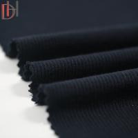 China Warm Underwear Knit Fabric 220GSM Lyocell Wool Rib 2x2 Stretch Jersey for Thermal Underwear Manufacturers for sale