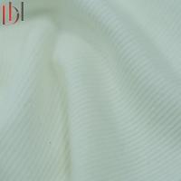 China Tencel Wool 2×2 Rib Knit Fabric Gentle on Sensitive Skin Premium Natural Blend Fabric for sale