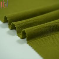 China Tencel Wool 2×2 Rib Knit Fabric, Cozy Temperature Balance Rib for Season-transition Knitwear for sale