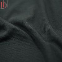China Tencel Wool 2×2 Rib Knit Fabric, Fine Uniform Rib Texture, High Quality Knit Material for sale