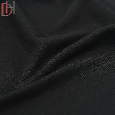 China Anti-static Tencel Wool 2×2 Rib Knitted Fabric, Non-cling Knit for Inner Wear Collection for sale