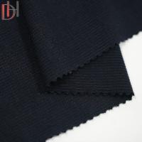 China Warm Underwear Knit Fabric 220GSM Lyocell Wool Rib 2x2 Stretch Jersey for Thermal Underwear Manufacturers for sale