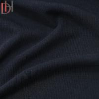 China Warm Underwear Knit Fabric 220GSM Lyocell Wool Rib 2x2 Stretch Jersey for Thermal Underwear Manufacturers for sale