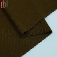 China Soft Rib Knit Fabric 220GSM Lyocell Wool 2x2 Ribbed Jersey Smooth Hand Feel Knit for Everyday Tops for sale