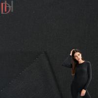 China Anti-static Tencel Wool 2×2 Rib Knitted Fabric, Non-cling Knit for Inner Wear Collection for sale