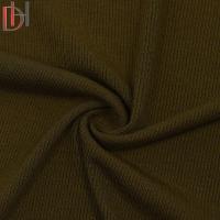 China Knit Fabric Manufacturer China 2x2 Rib Lyocell Wool 220GSM 125cm Wholesale Knit Fabric for Apparel Factories for sale