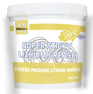 China general using hot selling 5000g/10000g super sticky  lithium  grease for sale