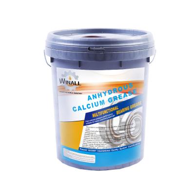 China Red Color Drop Point 140 Calcium Llithium Complex Grease High Quality Anhydrous Calcium Grease for sale