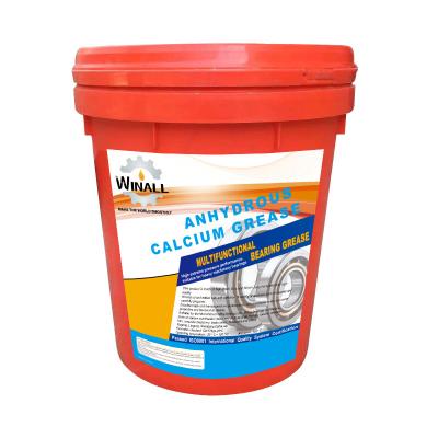 China Anhydrous Calcium Grease Multipurpose Automotive Lubricant Industrial lubricating Grease for sale