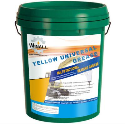 China Anti Wear Anti Friction Lubricating Grease Industrial Lubricant MP3 Lithium Grease for sale