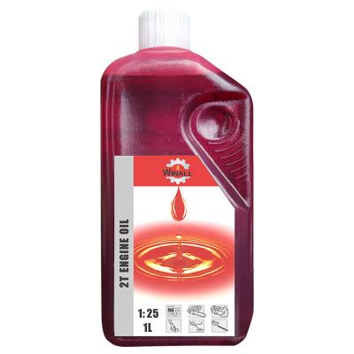China Chain Saw Oil Smokeless 1:25 800ML Chain saw oil 2T Motor Oil for sale