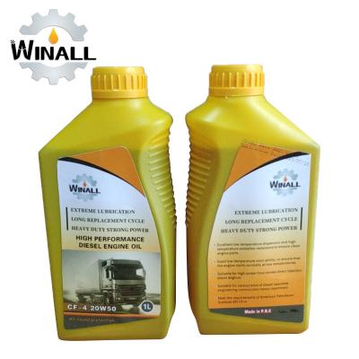 China Winall 1L Package CF-4 Special Engine Oil for Heavy and Light Trucks for sale