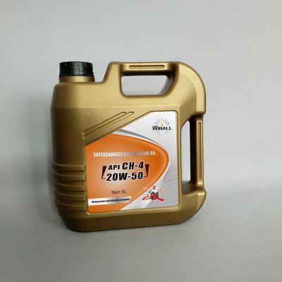 China Wholesal Price Of High Quality Truck Engine Oil Lubricant Plastic Bottle Engine Oil  CH-4 Diesel Engine Oil for sale